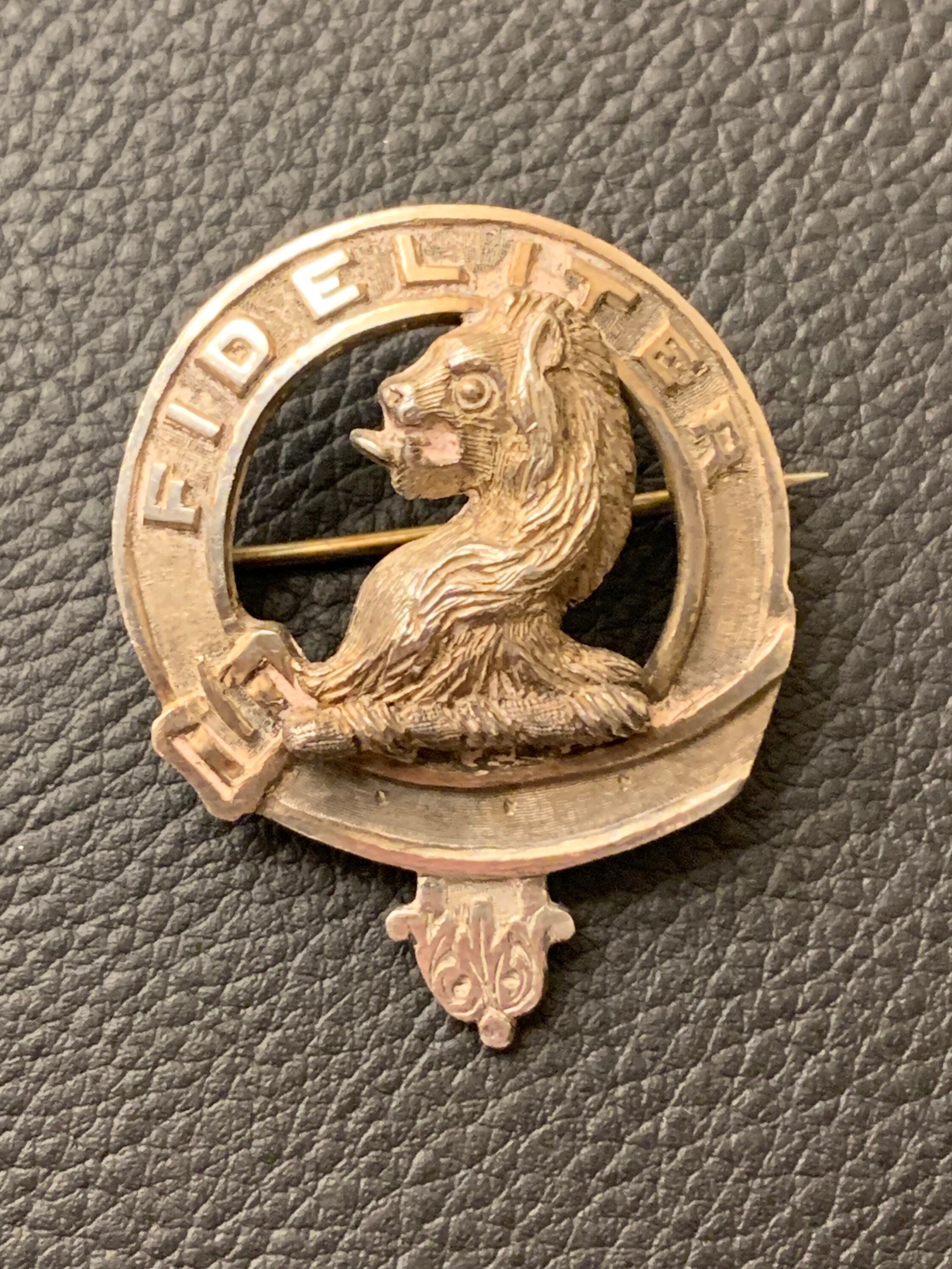 Sterling Silver Clan Crest - Etsy