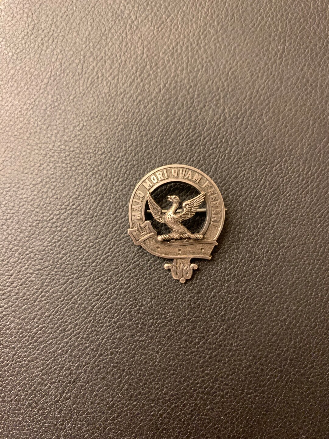 Clan Menzies Sterling Silver Crest - Etsy