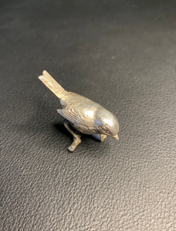 Sterling Silver Robin Sculpture | Etsy