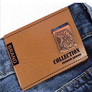 50 Custom Personalized Leather Patches With Logo,leather Patches | Do ...