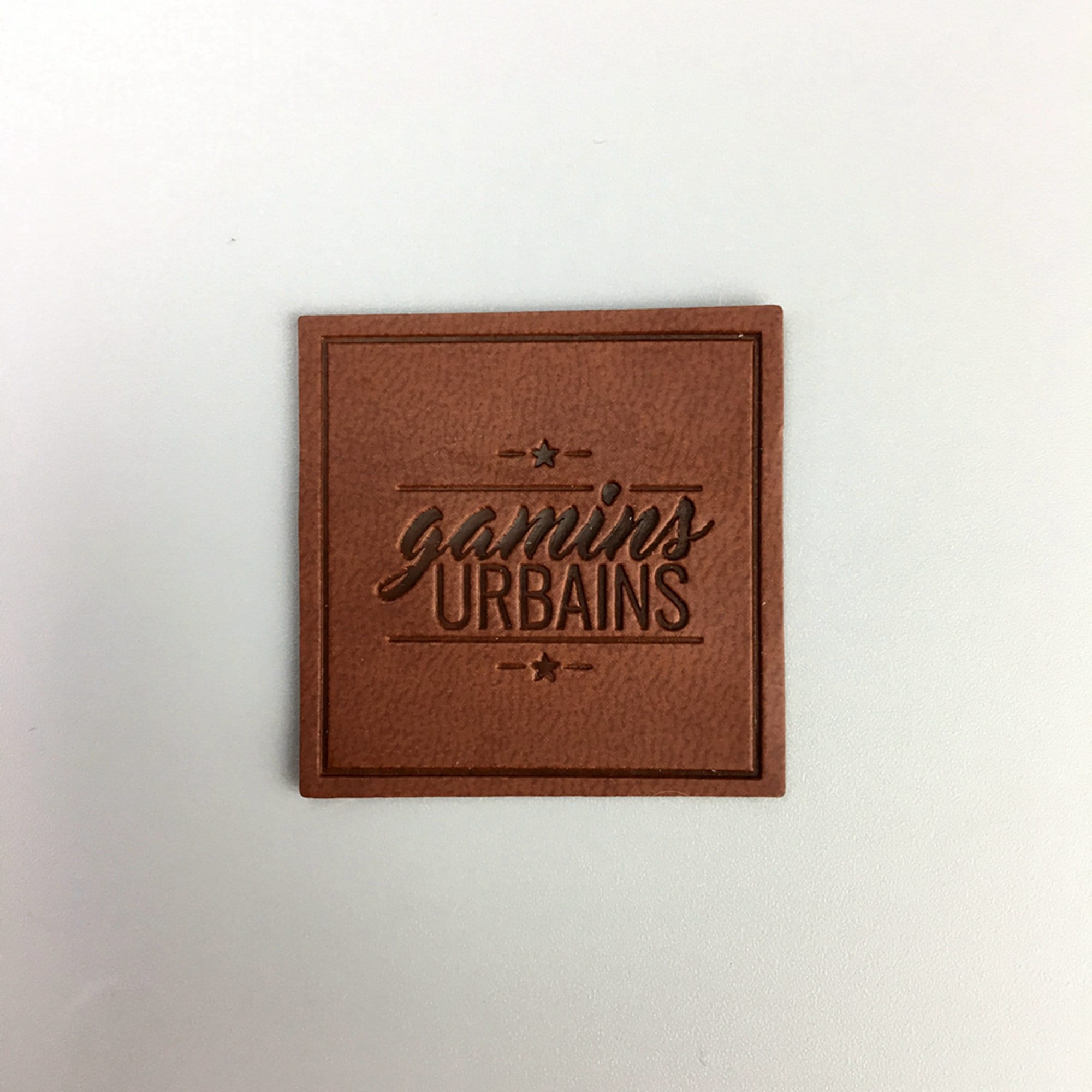 100 Brown or Black Leather Patches Custom Regular Sized - Etsy