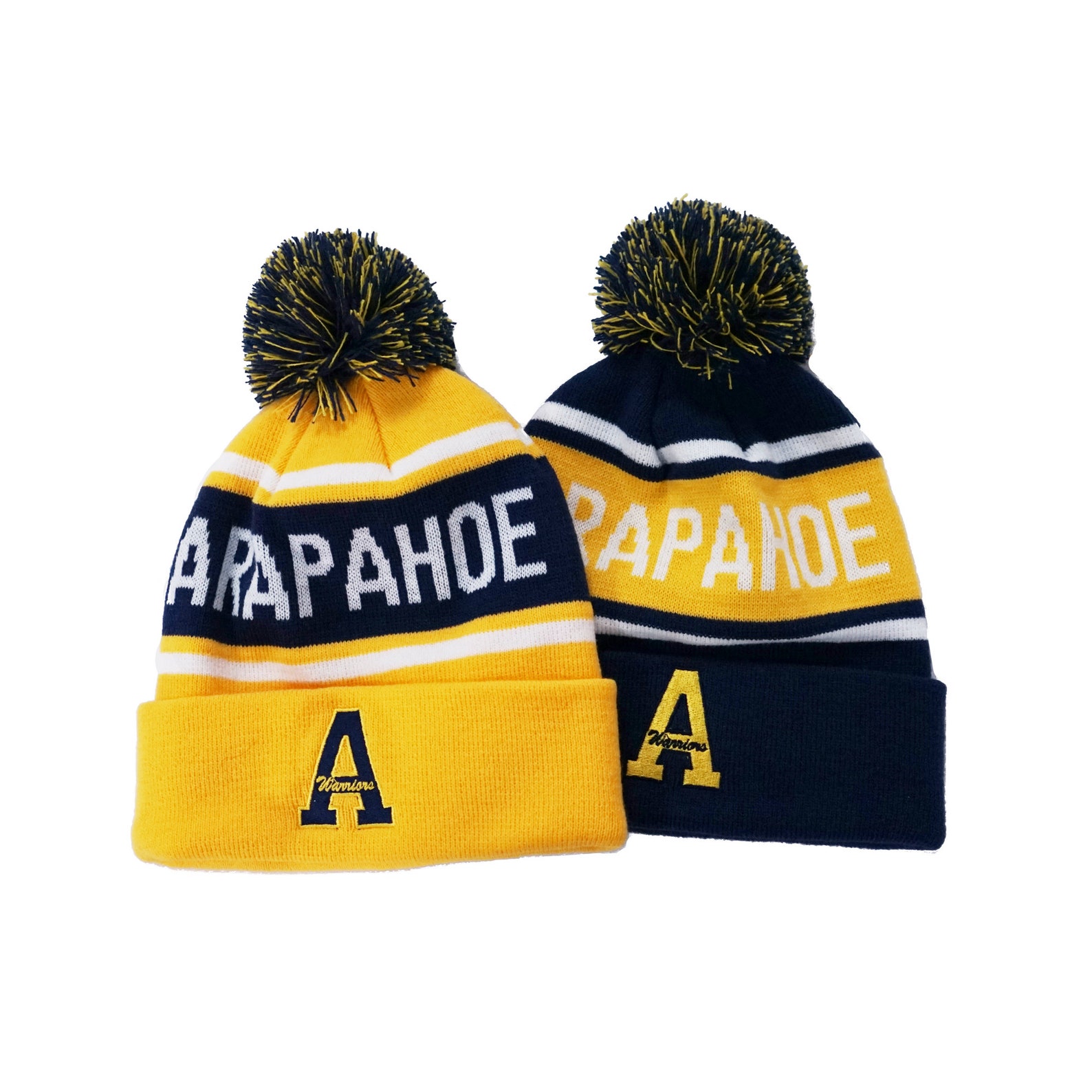 Custom Embroidery Personalized Text Ski Toboggan Knit Cuffed | Etsy