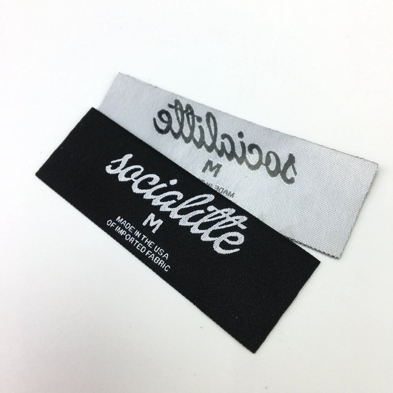 30pcs Custom Woven Labels Fabric Clothing Labels Woven Label | Etsy