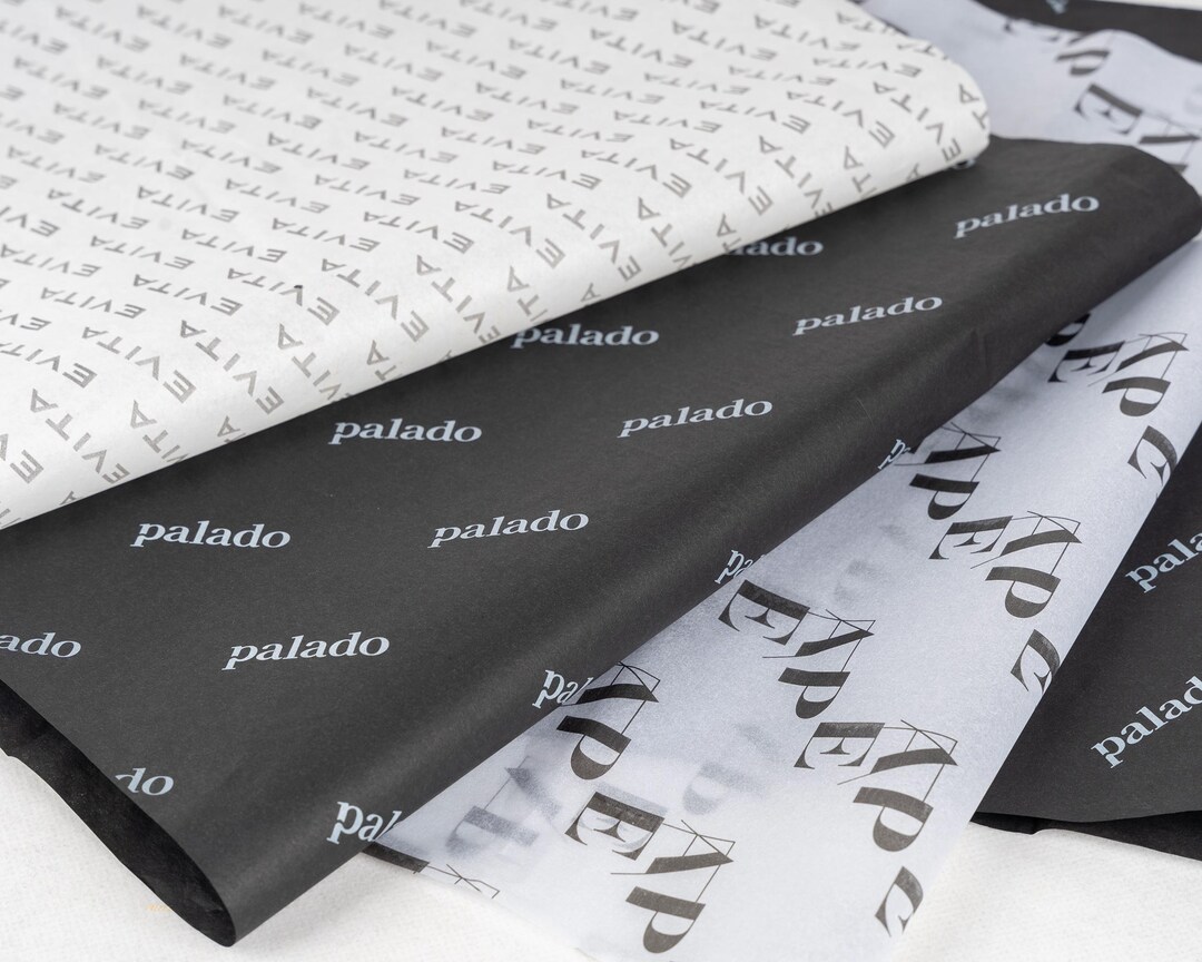 500PCS CUSTOM Tissue Paper, Custom Printed Tissue Paper, Custom Logo ...