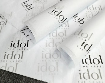 500PCS CUSTOM Tissue Paper, Custom Printed Tissue Paper, Custom Logo ...