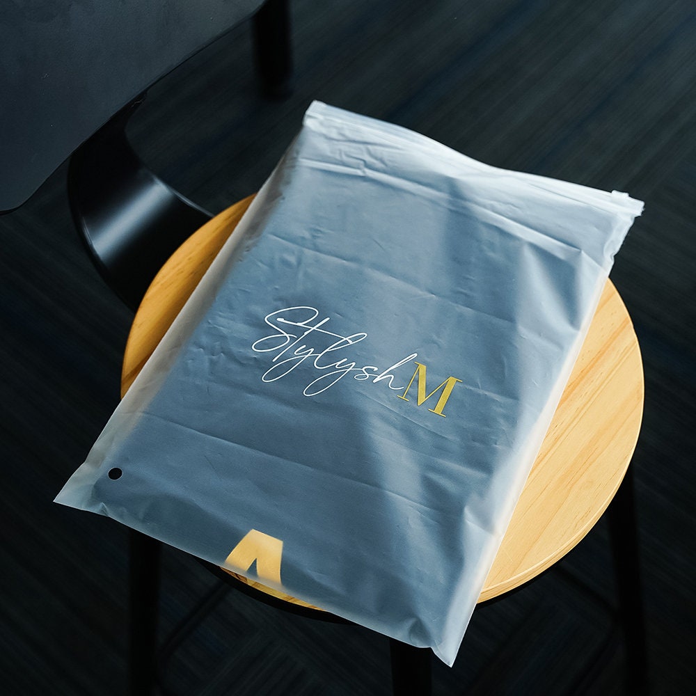 1000 Custom Frosted Zipper Bags Printed Ziplock Bag Full - Etsy