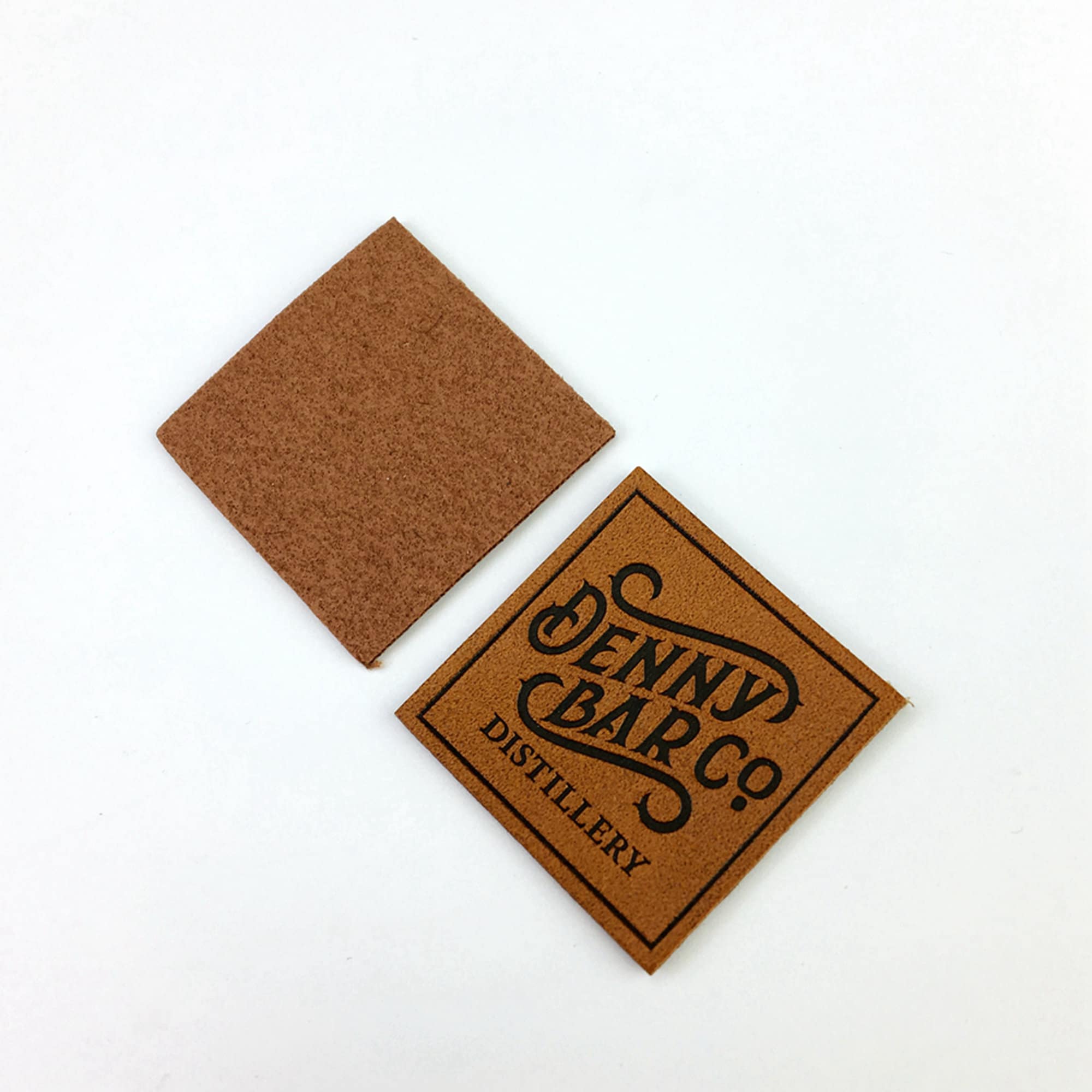 50 Custom Leather Patch With Iron on Backing Custom Patch for - Etsy