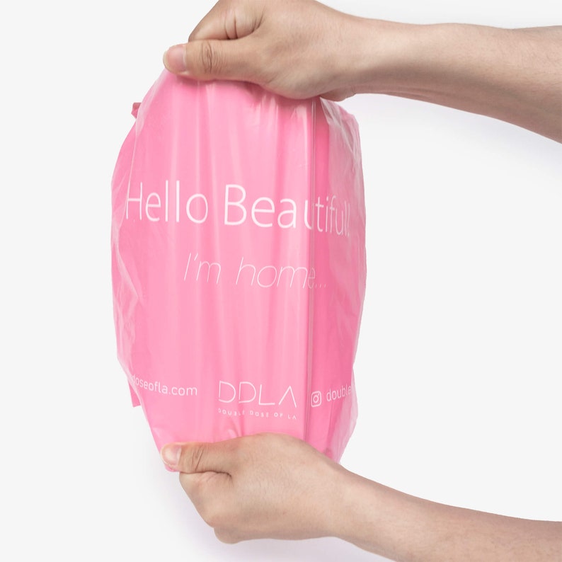 1000pcs Poly Mailers Custom Custom Pink Poly Mailers - Etsy