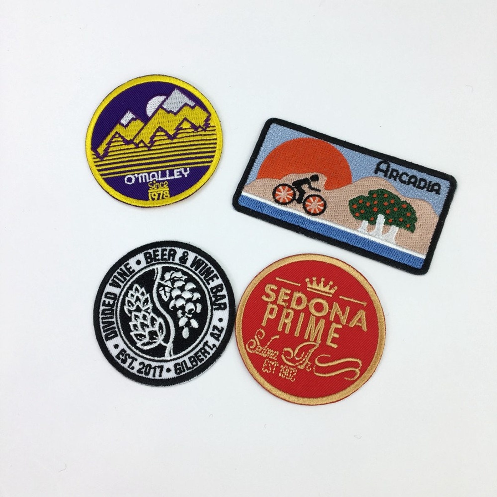 Custom Embroidered Patch Personalized Embroidery Patch Name Etsy