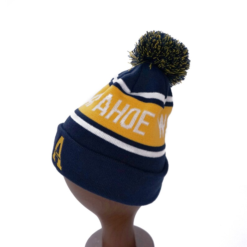 Custom Embroidery Personalized Text Ski Toboggan Knit Cuffed | Etsy