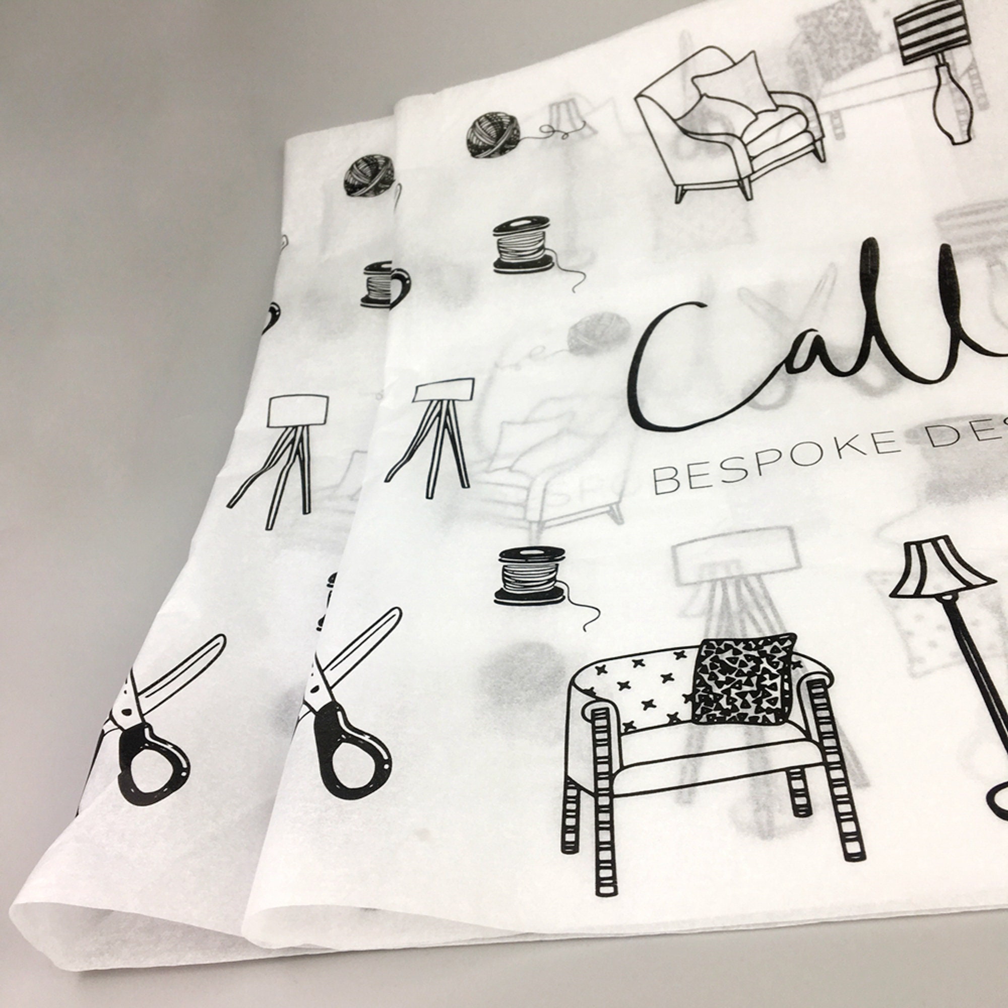 500PCS CUSTOM Tissue Paper, Custom Printed Tissue Paper, Custom Logo ...