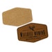 Custom Debossed Leather Patch, Leather Jeans Patches With Iron on ...