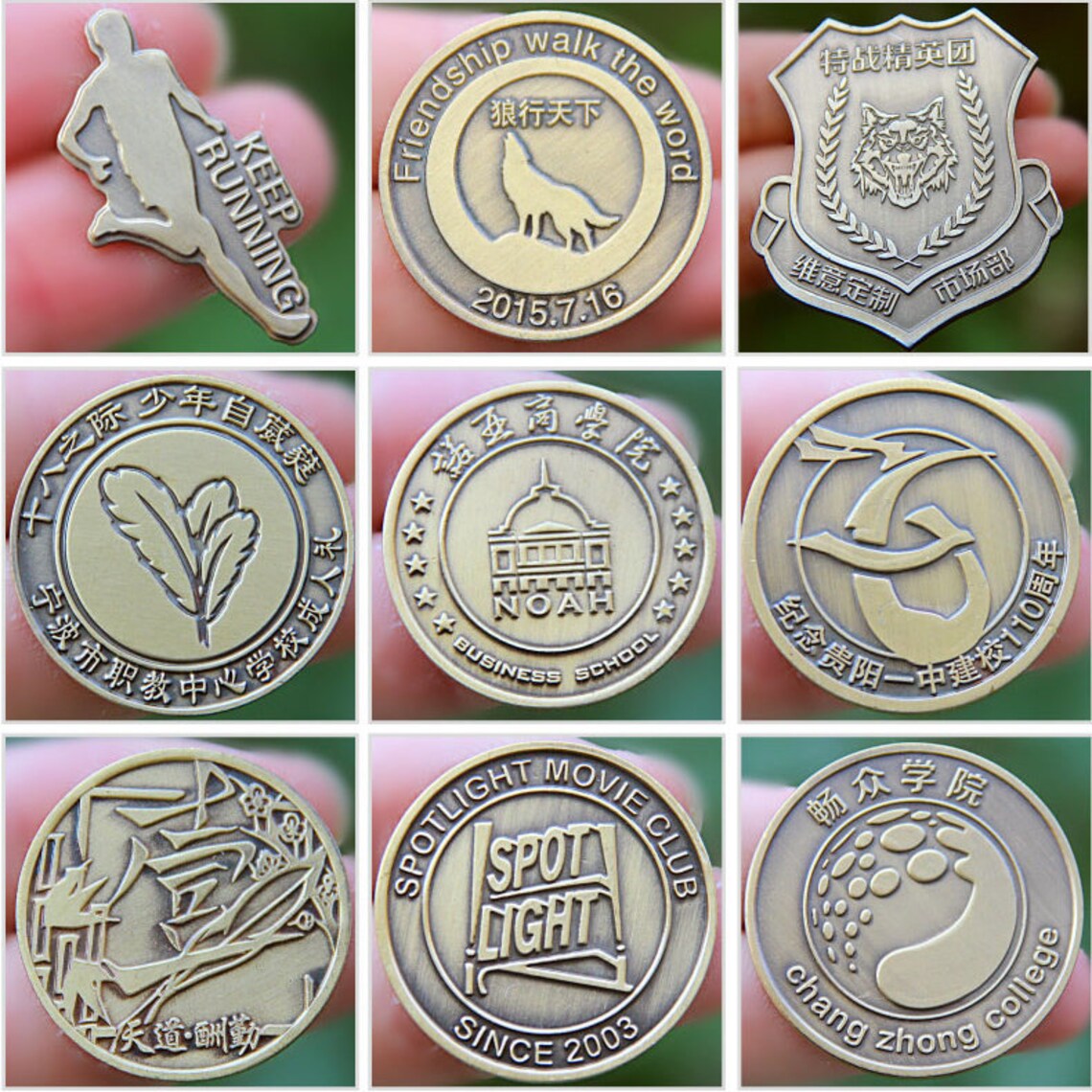 Custom Enamel Badges Custom Designer Handbag Metal Tags - Etsy