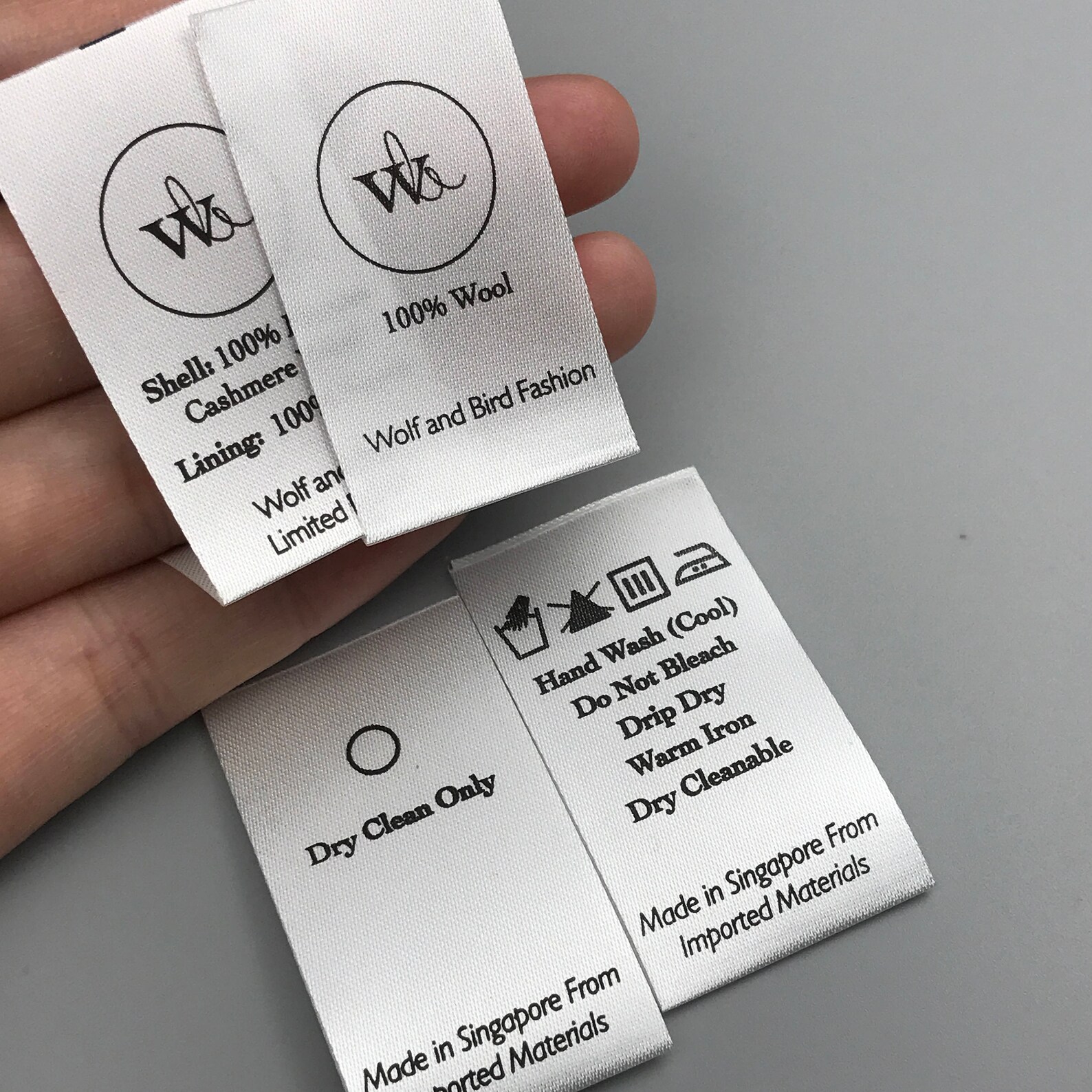 Custom Soft Toy Labels Soft Toy Safety Labels Printing Logo - Etsy