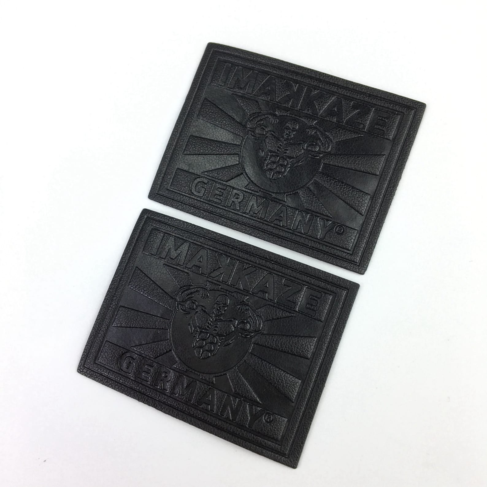 Custom Debossed Leather Patch Leather Jeans Patches With Iron - Etsy