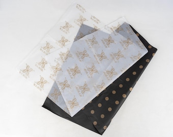 500PCS CUSTOM Tissue Paper, Custom Printed Tissue Paper, Custom Logo ...