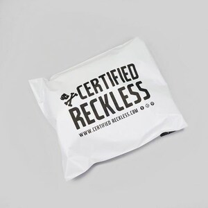 25pcs Custom Matte White Poly Bags Wholesale, Full Color Custom ...