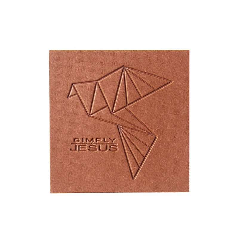 50 Custom Personalized Leather Patches With Logo, Text, or Initials ...