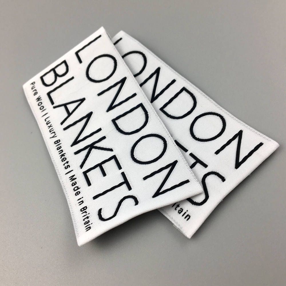 Woven Label Custom Labels for Clothing Fabric Clothing - Etsy