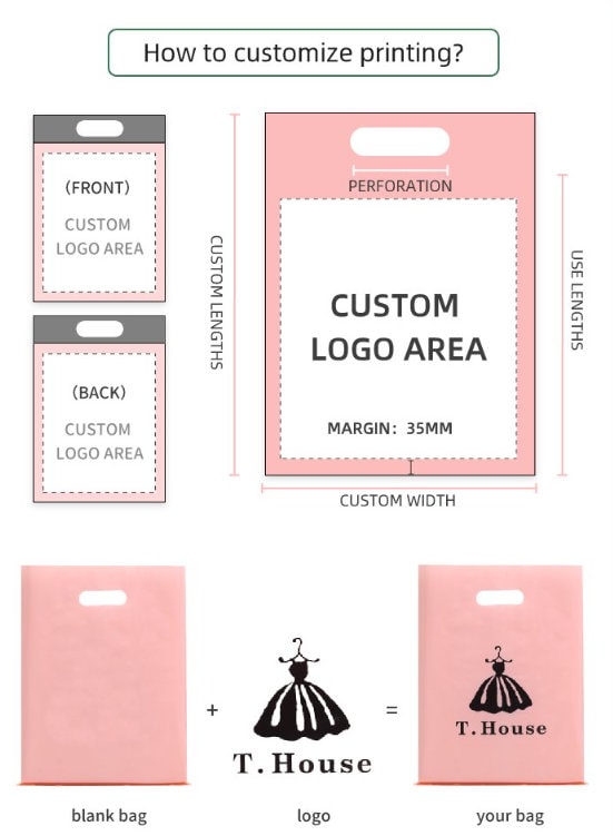 Custom Shopping Bags Personalized Gift Bags Wholesale Custom - Etsy UK