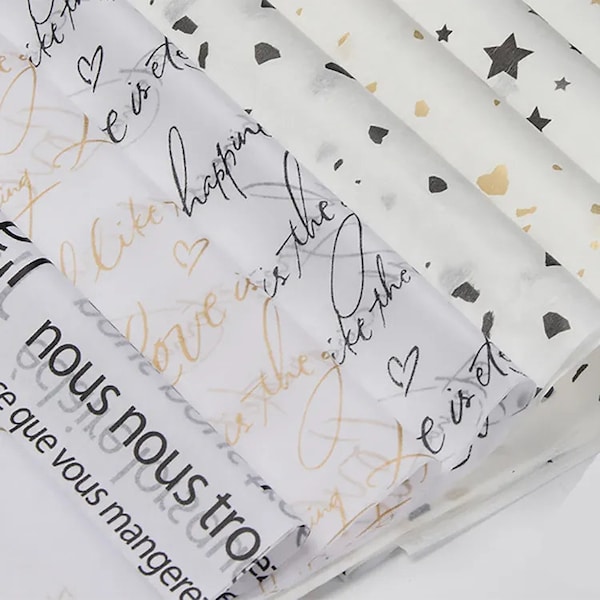Tissue Paper Design - Etsy