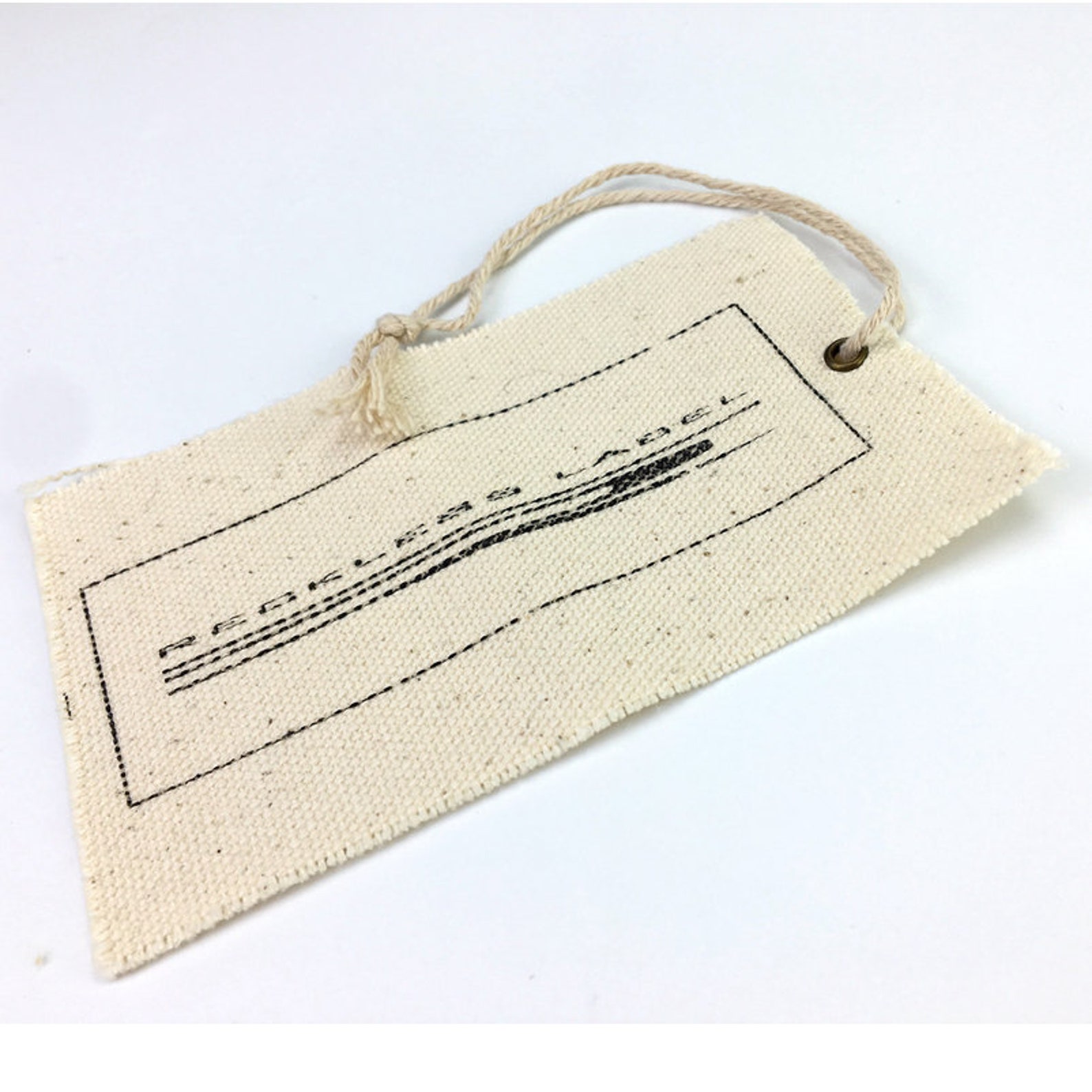 Custom Linen Canvas Hang Tags Cotton Hang Tags Linen Hang - Etsy