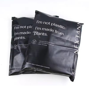 Custom 10*14" 300pcs Eco Friendly Mailing Bag/ Black Compostable ...