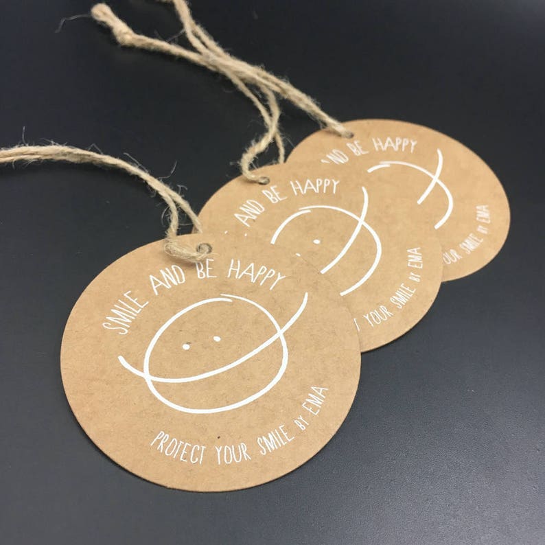 Custom Kraft Tags Kraft Paper Tags Kraft Paper Tags With | Etsy