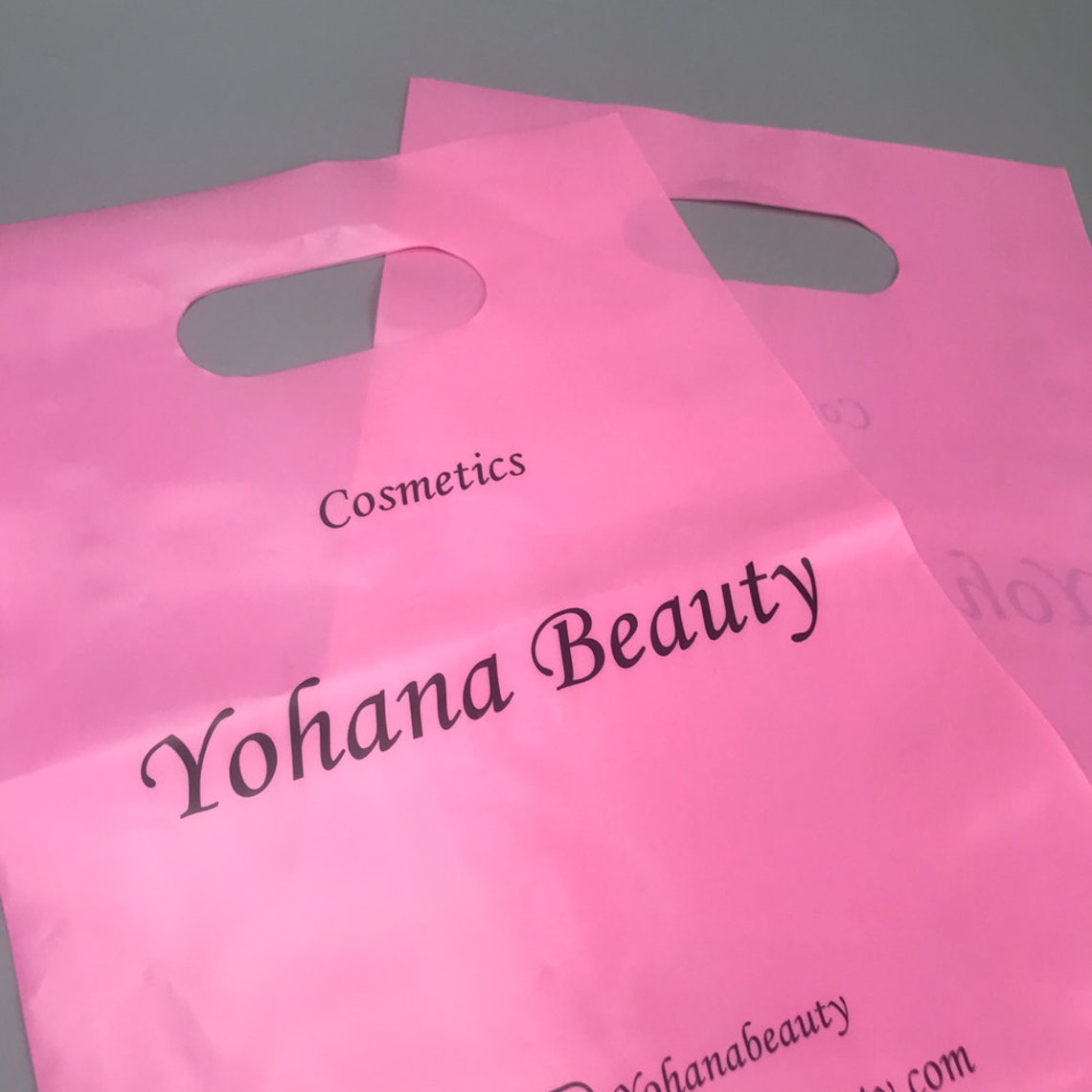 Custom Merchandise Bags Custom Plastic Shopping Bags | Etsy