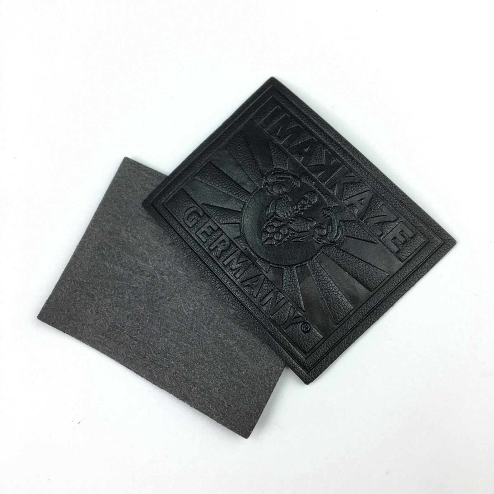 200 Custom Embossed Leather Patch PU Leather Patch Custom | Etsy