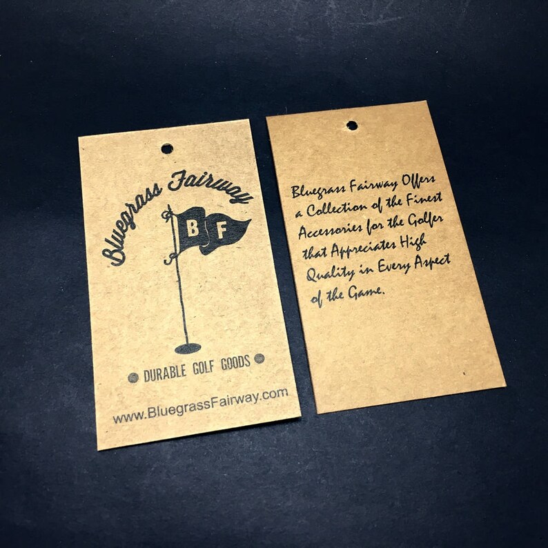 Custom Kraft Tags Kraft Paper Tags Kraft Paper Tags With | Etsy