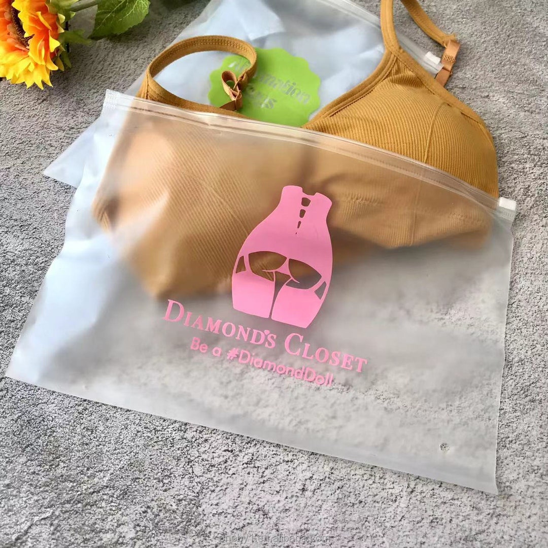 100 Custom Plastic Bags (5.5x8"/14cm*20cm) , Custom Zipper Bags ...