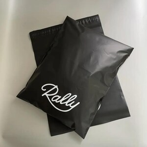 25pcs Custom Matte White Poly Bags Wholesale, Full Color Custom ...