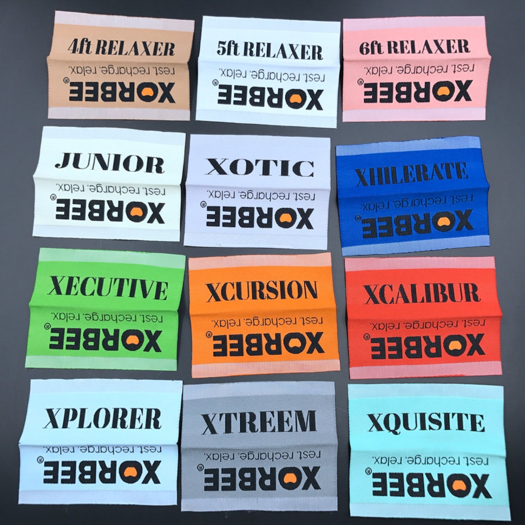 500 Custom Clothing Labels, Woven Labels, Clothing Labels , Hem Tags ...