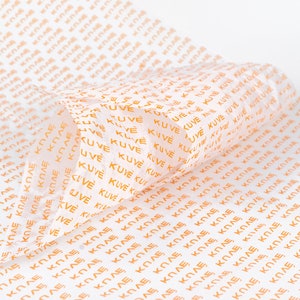 CUSTOM Tissue Paper Custom Printed Tissue Paper Custom Logo | Etsy