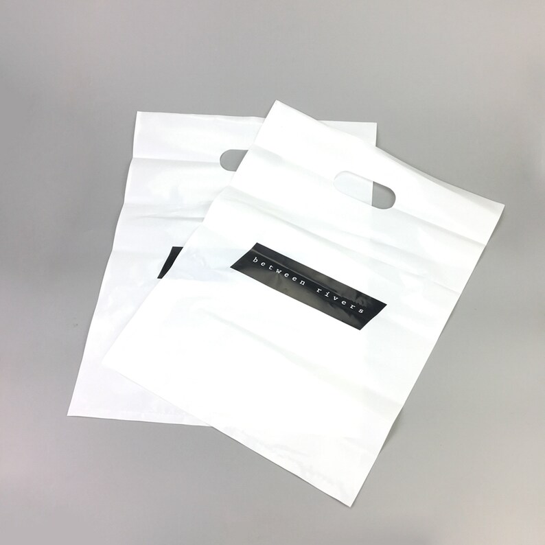 Custom plastic shopping bags personalized gift bags | Etsy