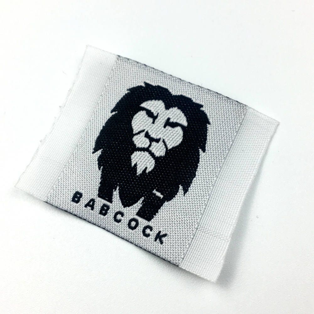 100 Pcs Custom Woven Label Fabric Cloth Labels Customized - Etsy