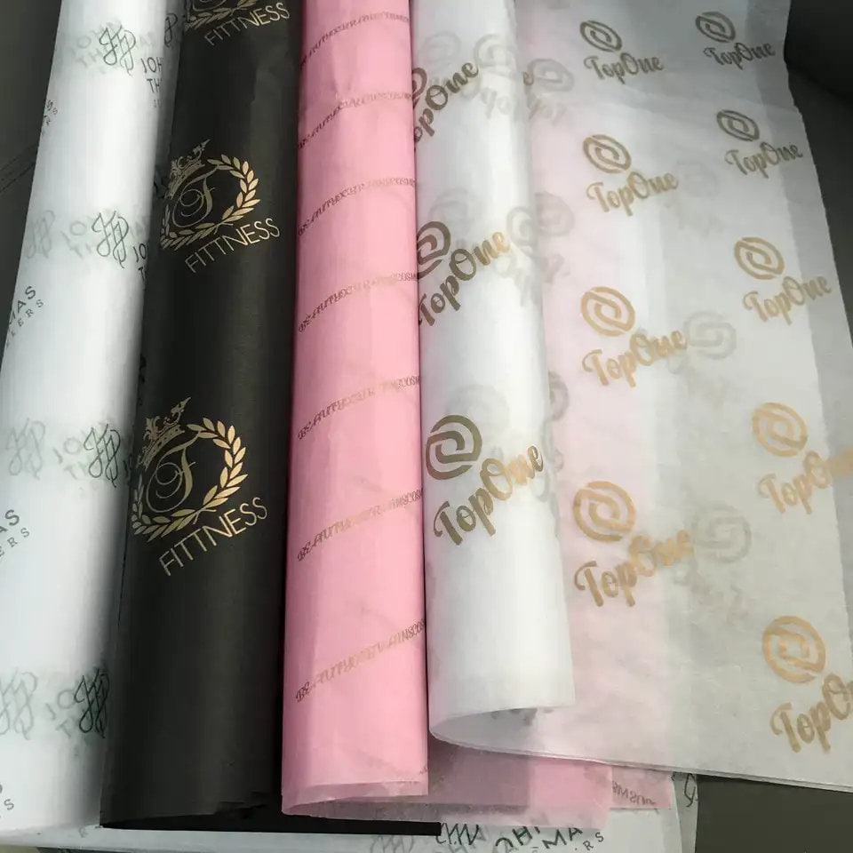 500PCS CUSTOM Tissue Paper, Custom Printed Tissue Paper, Custom Logo ...