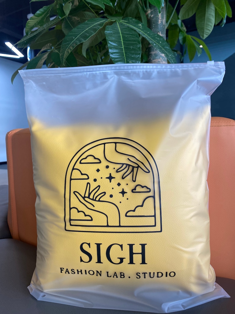 100 10x14''/25x35cm Custom Plastic Bags 25cmx35cm - Etsy