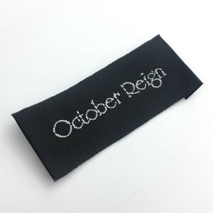 Custom Shoe Insole Labels, Custom Woven Label for Shoes, Damask Shoe ...