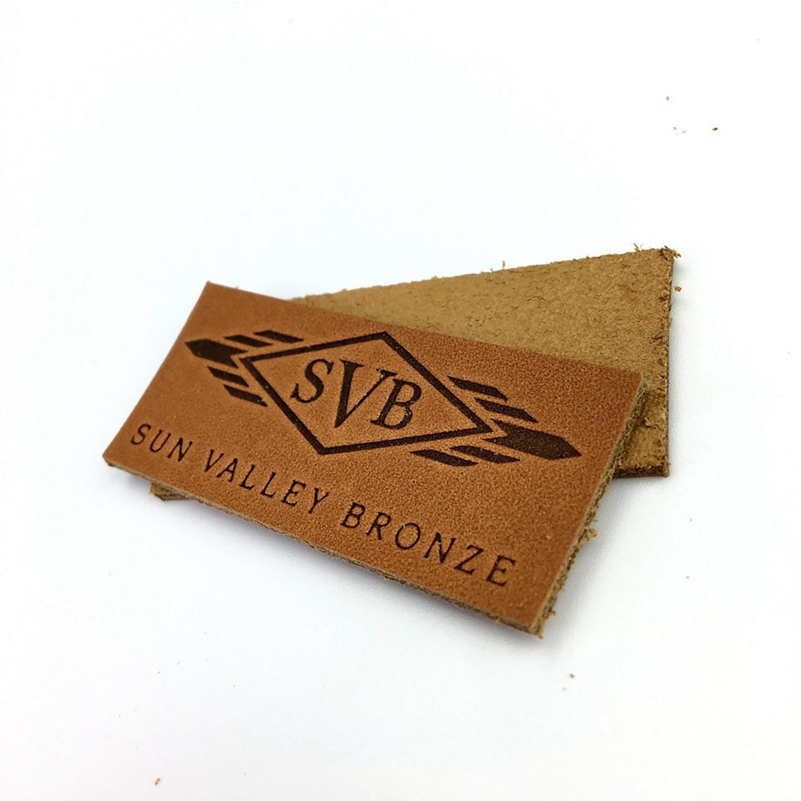 High Quality Hot Stamping Custom Logo Embossed Real Leather | Etsy