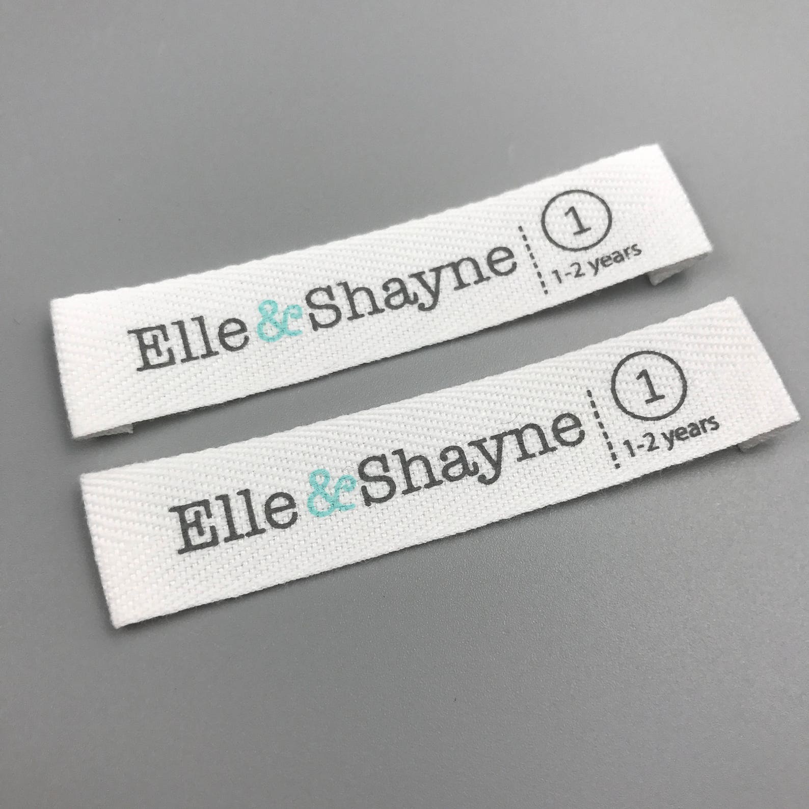 Custom Cotton Labels Organic Cotton Labels Cotton Printed | Etsy