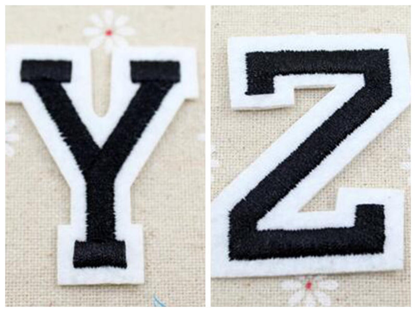 Wholesale Letter Patches Embroidered Letter Patches Iron on - Etsy