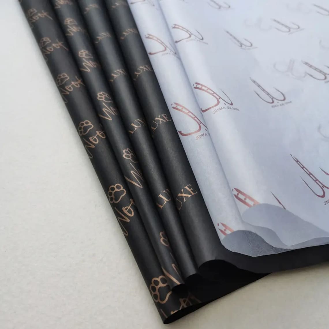 500PCS CUSTOM Tissue Paper, Custom Printed Tissue Paper, Custom Logo ...