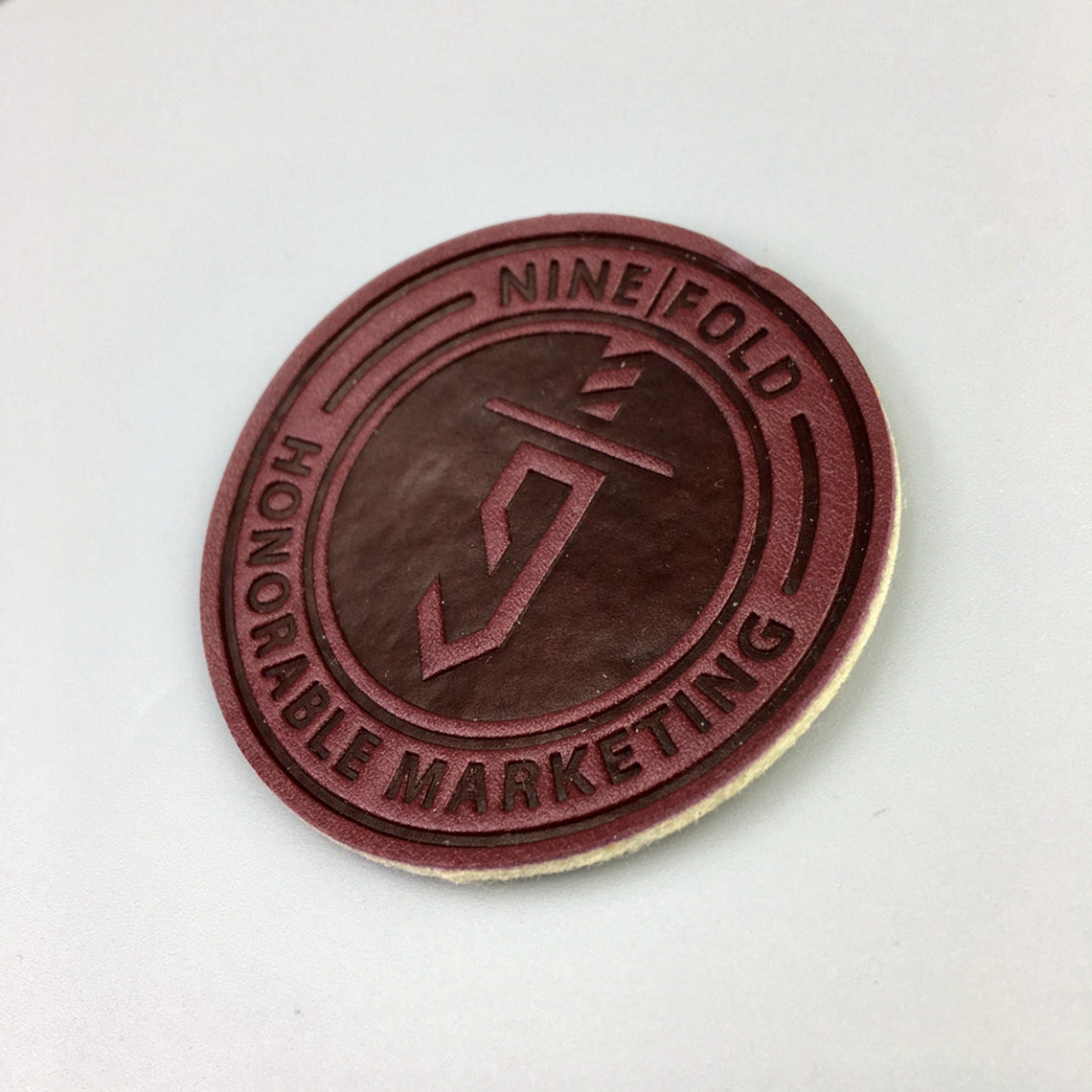 Custom Debossed Leather Patch Leather Jeans Patches With Iron - Etsy