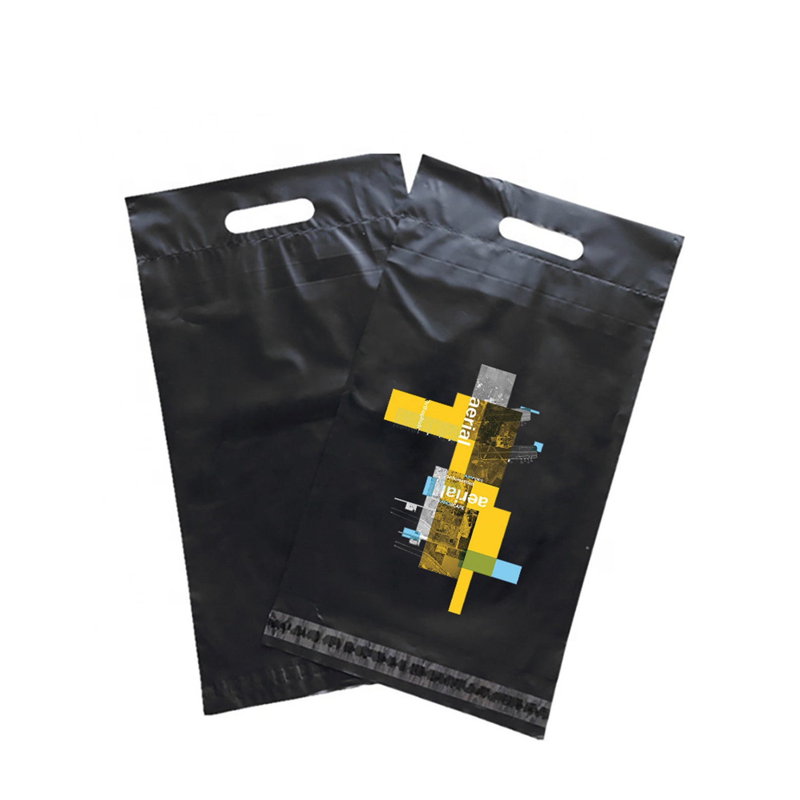 200pcs Customized Mailing Bag With Handle Custom Poly Mailer - Etsy