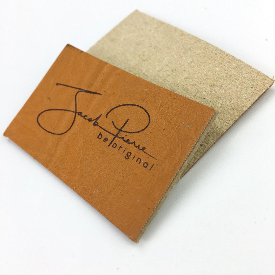 Custom Debossed Leather Patch Leather Jeans Patches With Iron - Etsy