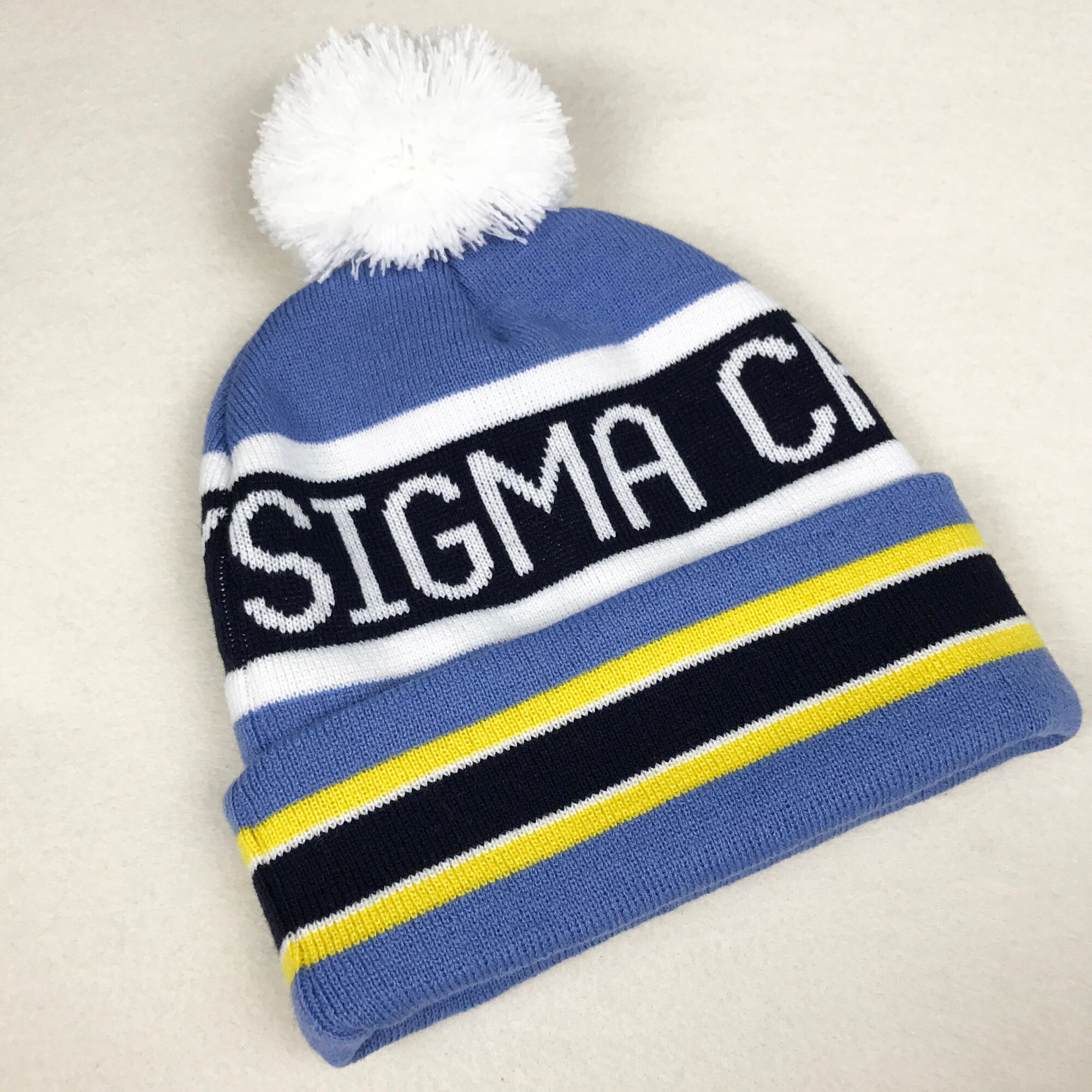 Custom Embroidery Personalized Text Ski Toboggan Knit Cuffed | Etsy