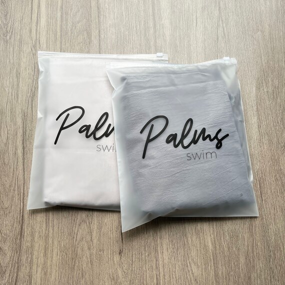 Custom Logo Matte Frosted Waterproof Zipper PE Plastic Slider - Etsy