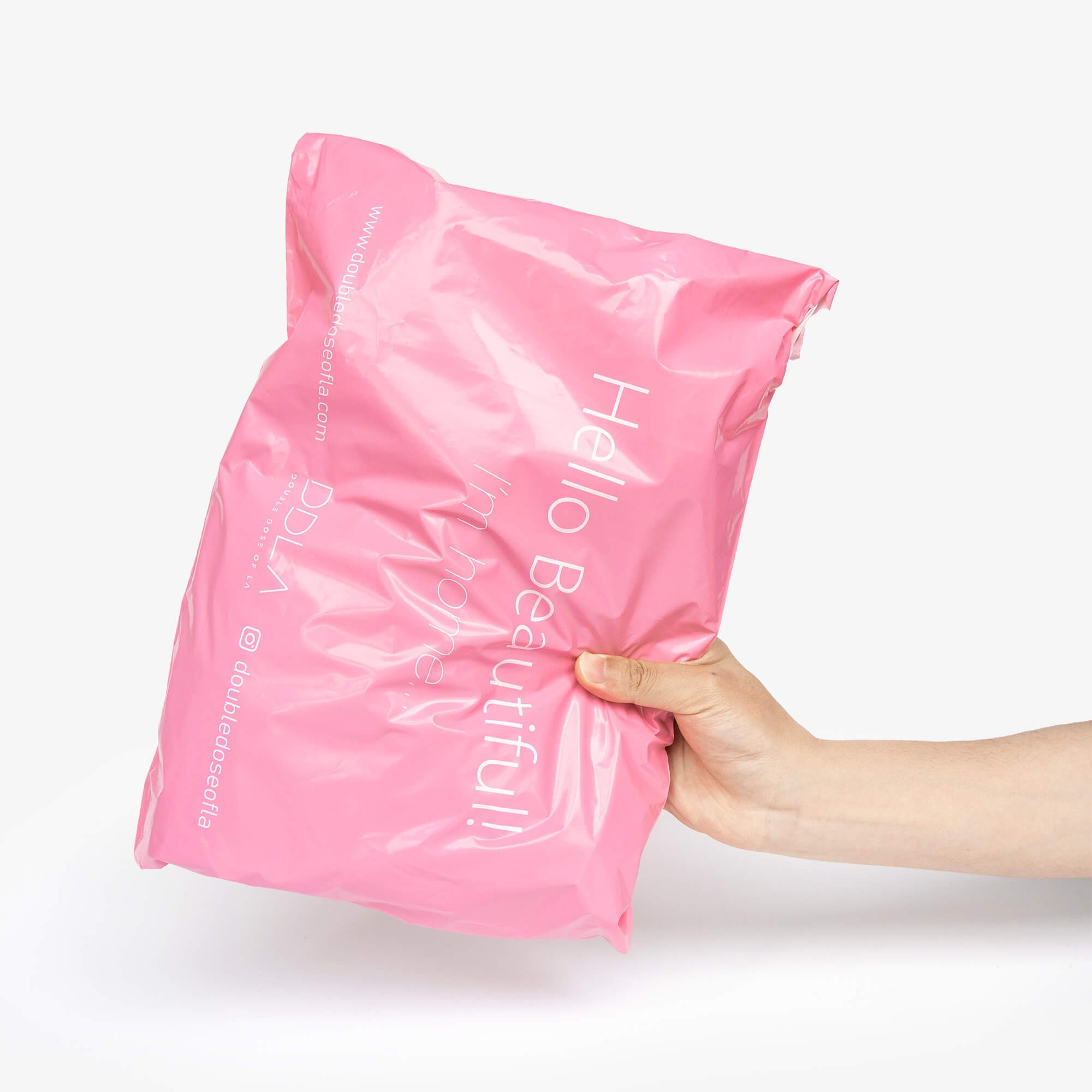 1000 Pink Poly Mailer Custom Poly Mailers Adhesive Self - Etsy